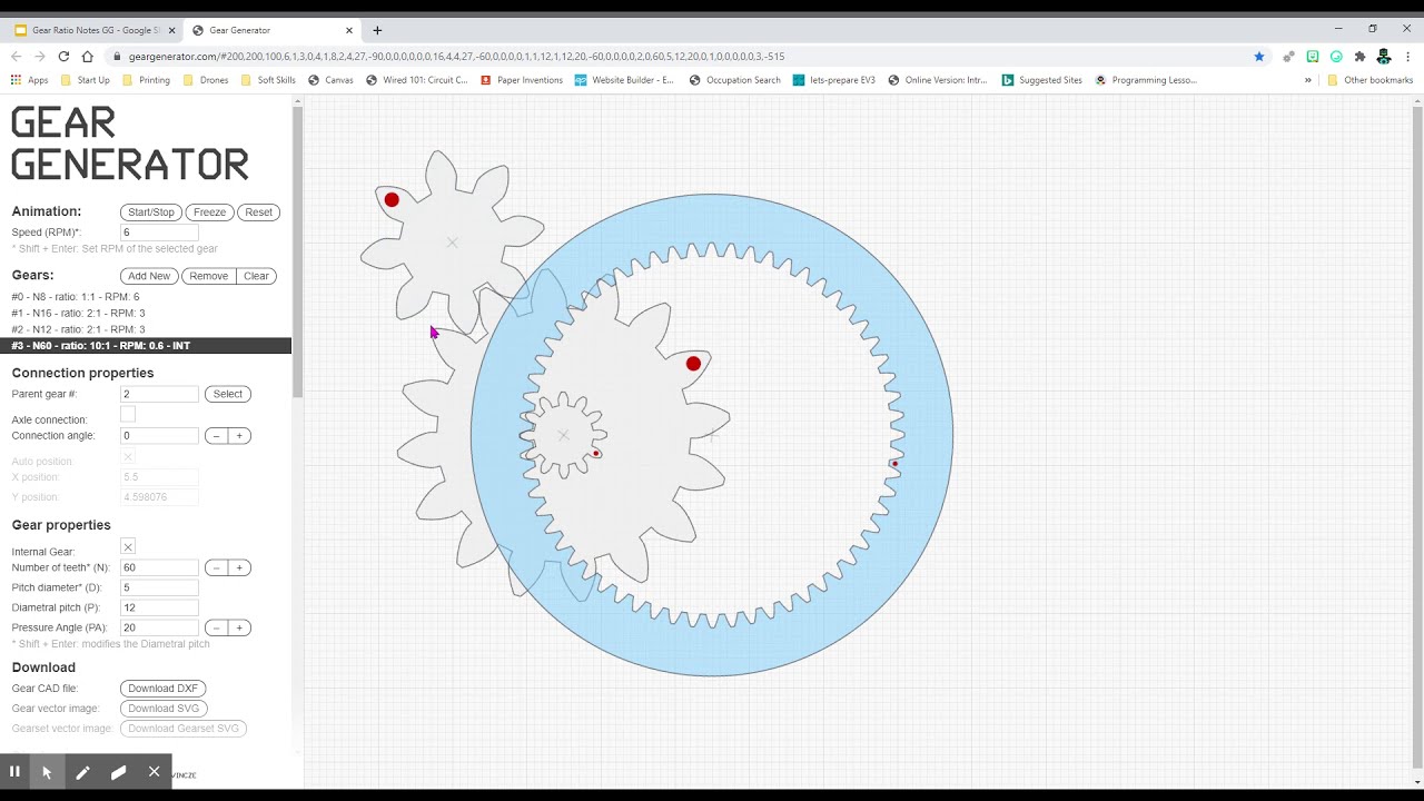 Gear Generator Tutorial - YouTube