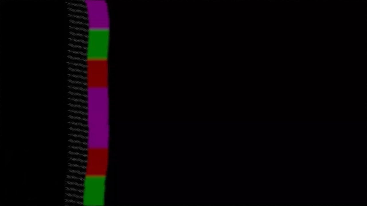 VHS overlay / vhs effect / tv scan lines overlay / Color Bar - YouTube