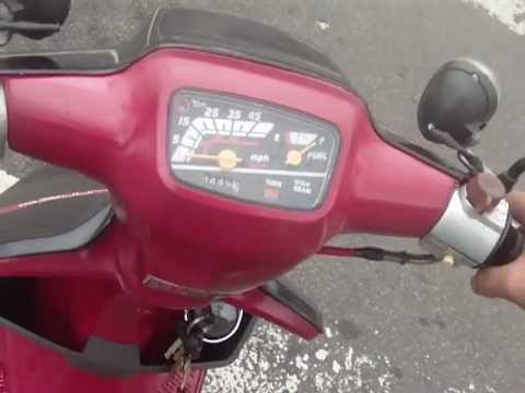 87 Honda Elite SE50 78cc dio 7.74 gears Gradual Speed Run2.MP4 - YouTube