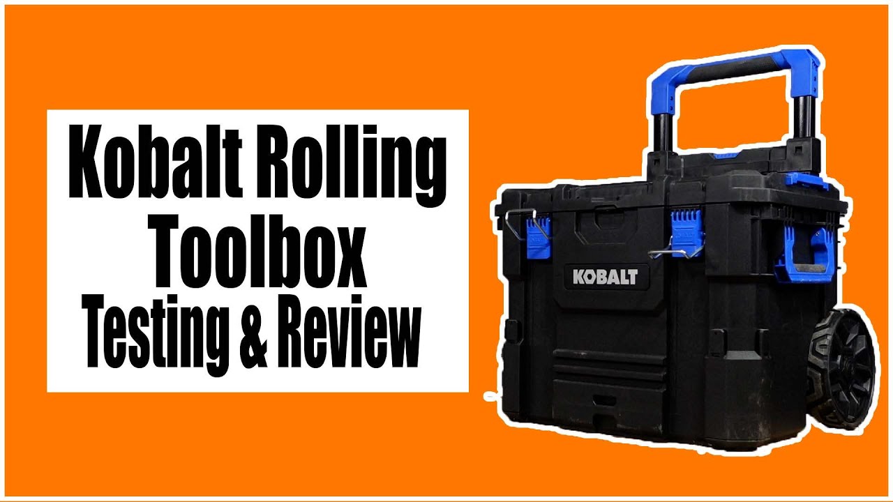 Kobalt Rolling Toolbox Review! This thing is indestructible! - YouTube