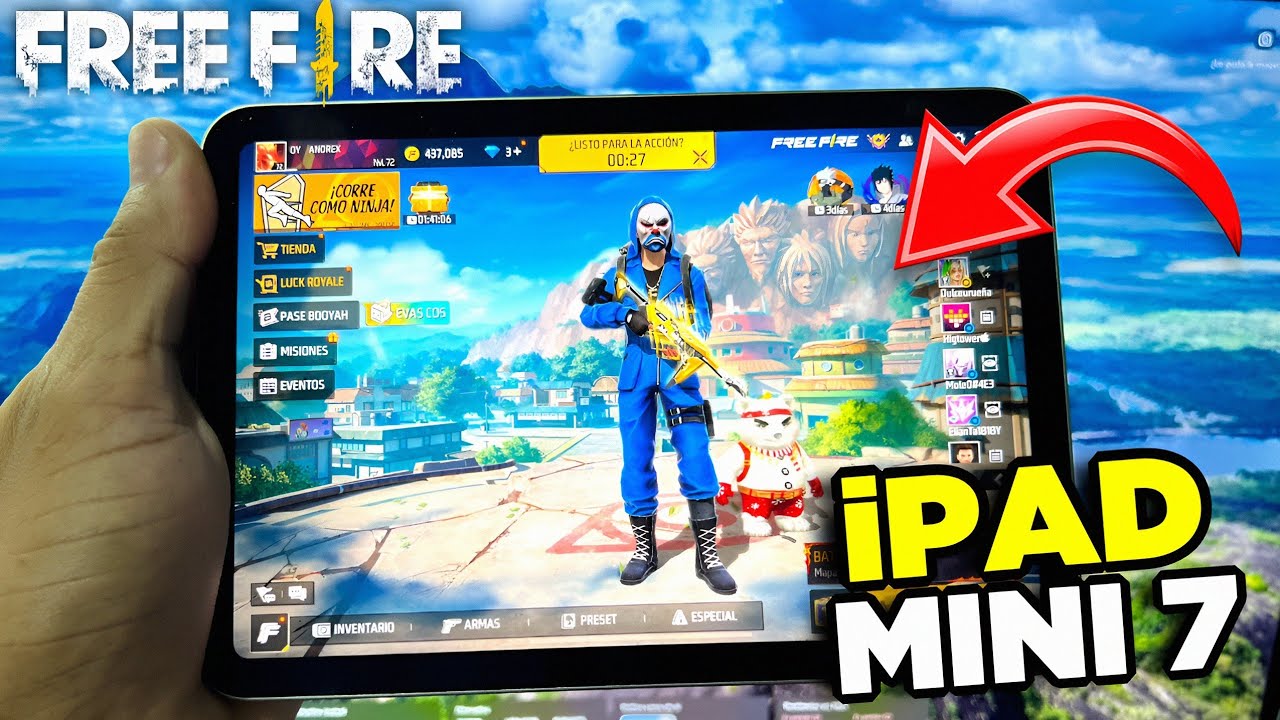 IPAD MINI 7 UNBOXING + Gameplay FREE FIRE 16 kills 🔥🌶️ - YouTube