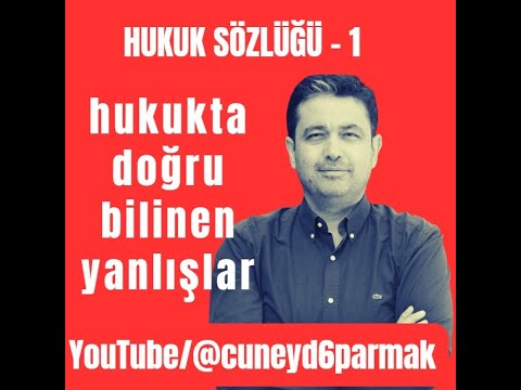 HUKUK SÖZLÜĞÜ: TUTUKLU VE HÜKÜMLÜ