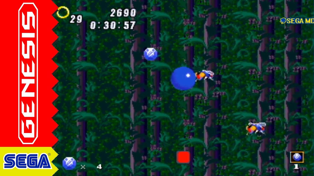 Sonic 2 Retro Remix - With All Emeralds - (Sega Genesis) - Longplay ...
