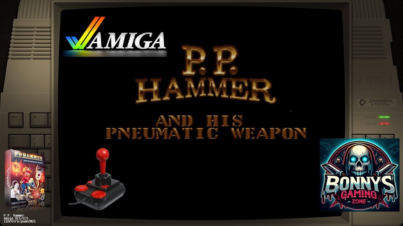 P.P. Hammer and his Pneumatic Weapon (Amiga - 1991) Batocera 38 - YouTube