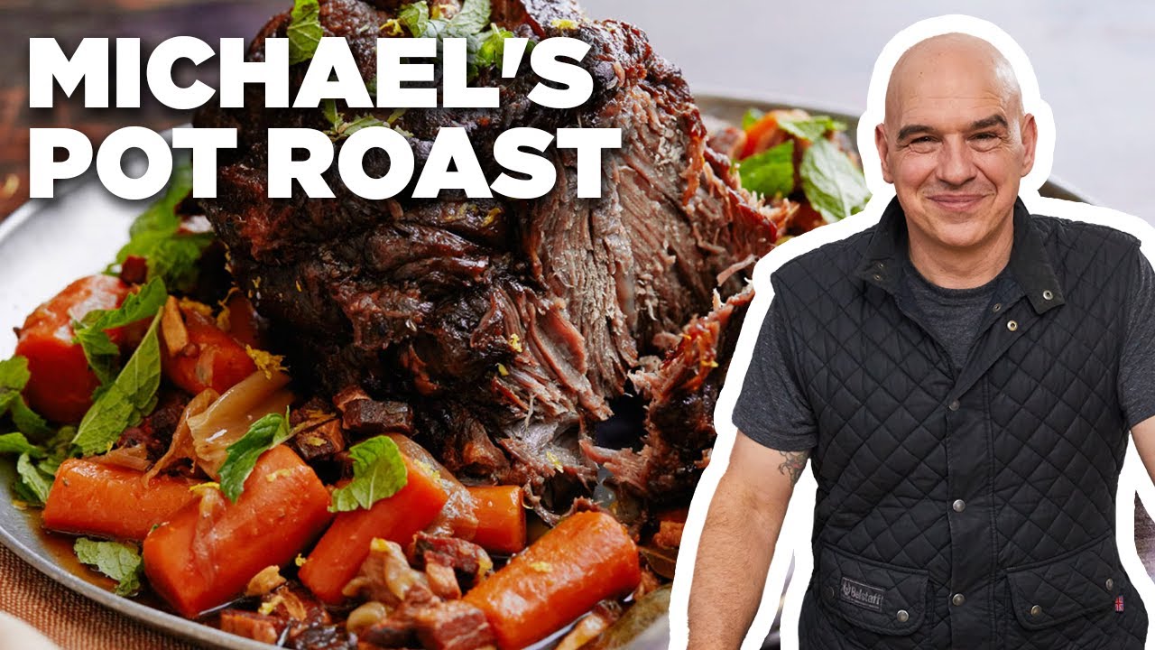 Michael Symon's Pot Roast with Carrots, Shallots, Mint and Lemon | Food ...