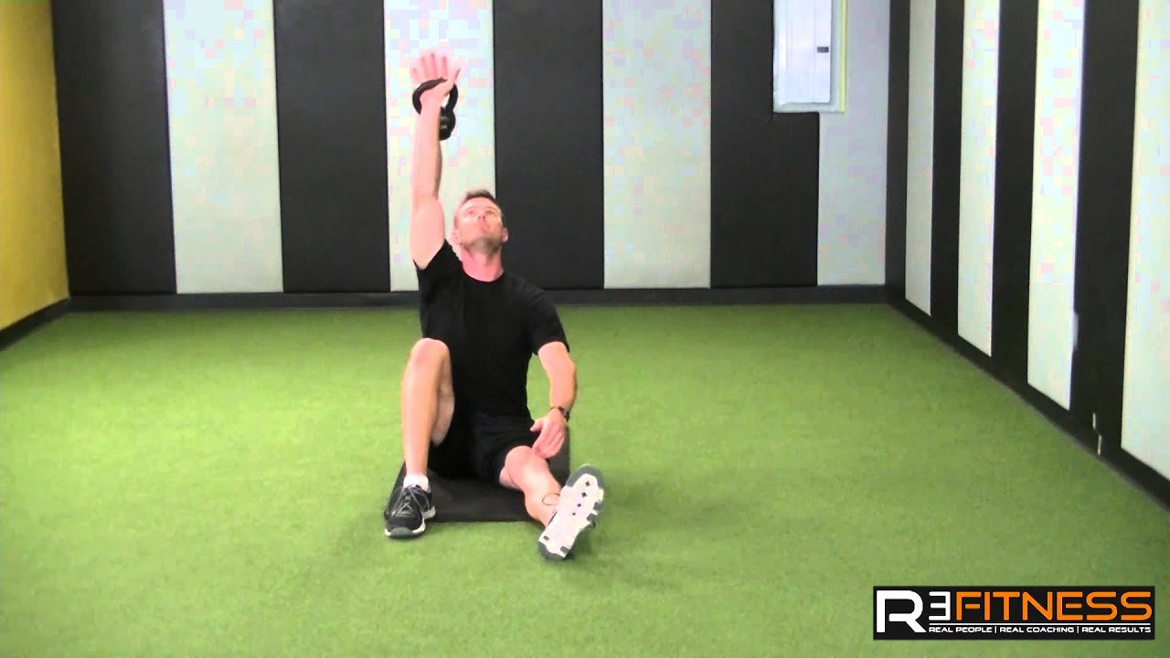 SA w/ Bent SL Sit up Get up - YouTube