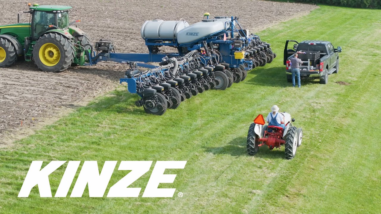 "Well, Dad, It's going to be a Kinze." – Experience Kinze tipped the ...