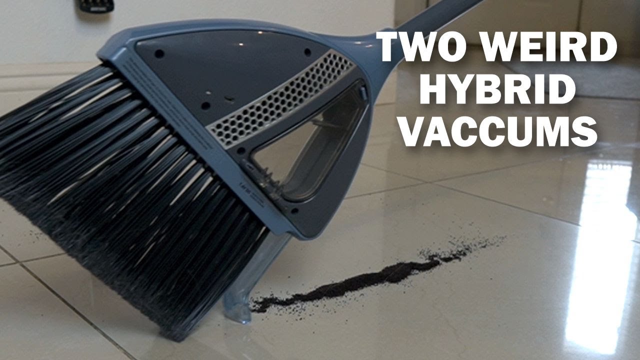 Weird Hybrid Vacuums! Testing VacMop and VaBroom - YouTube