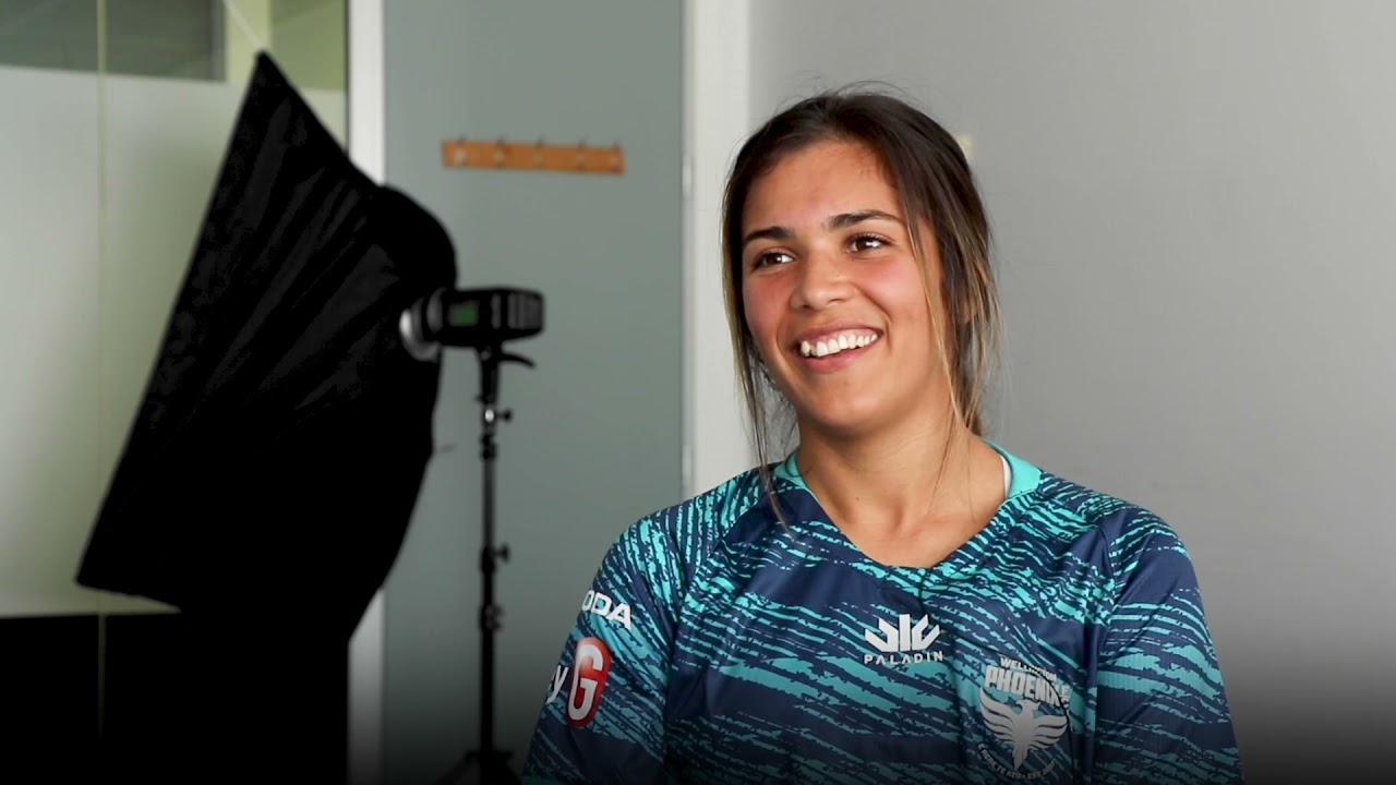 Chloe Knott On First Wellington Phoenix Women's Season - YouTube