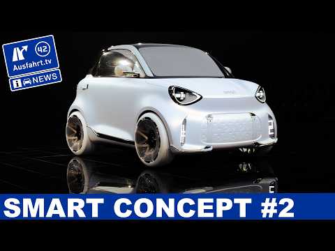 smart concept 2 - Der smart for two Electric Nachfolger: 300 km Reichweite? 10-80 % in 20 Minuten?