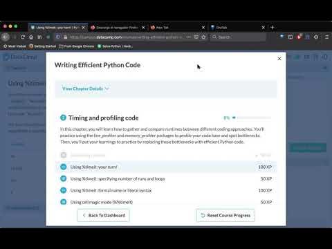 Writing Efficient Python Code -7 | timeit function in Python - YouTube