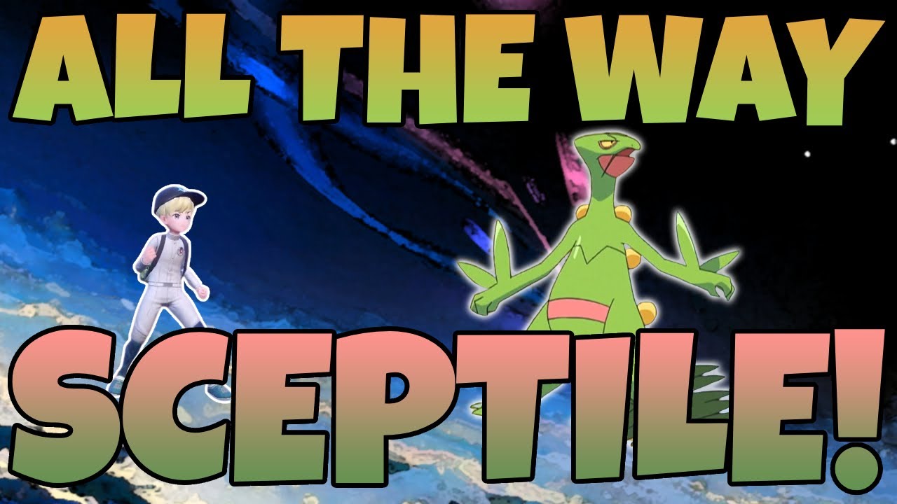 SCEPTILE BACK AT IT AGAIN! GALAXY SCEPTILE UNHINGED! Indigo Disk DLC ...