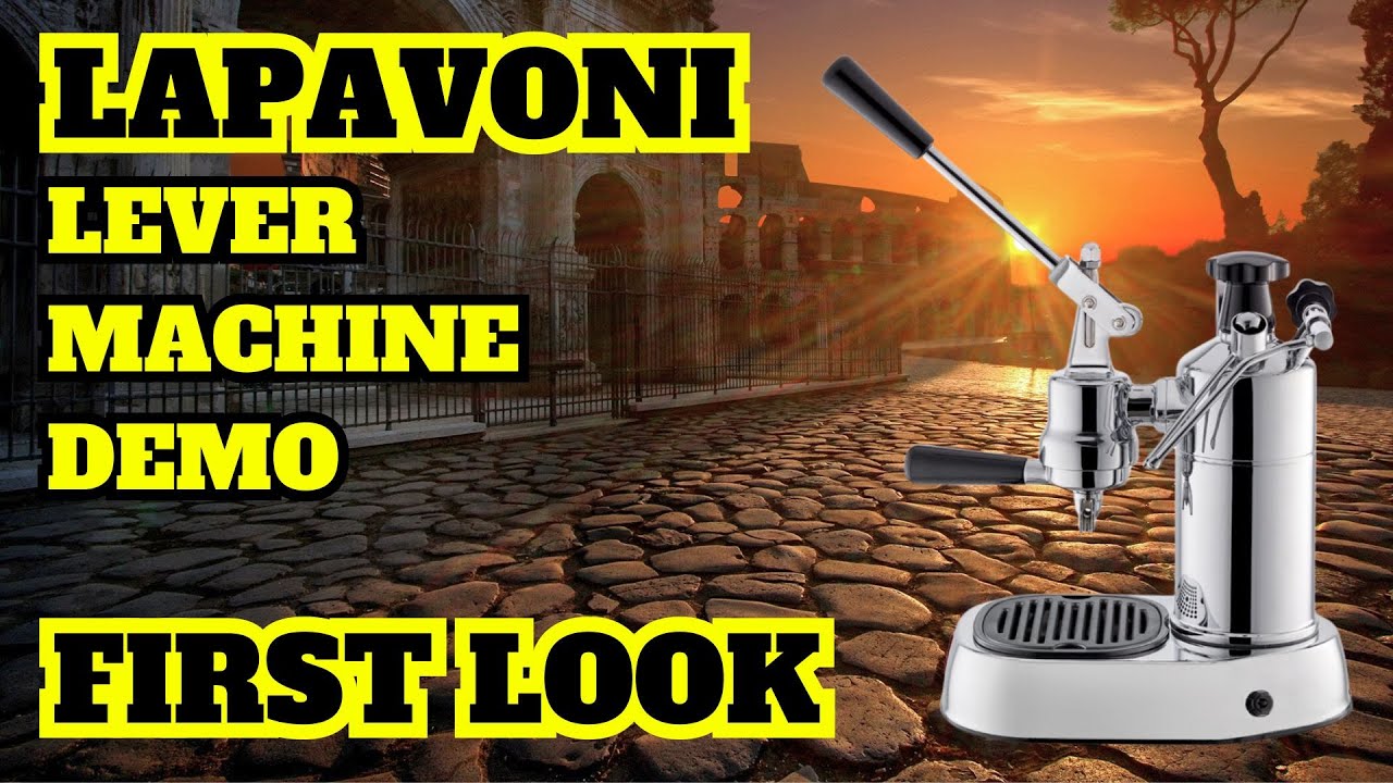 First Look at the La Pavoni Lever Machine: Review & How To - YouTube