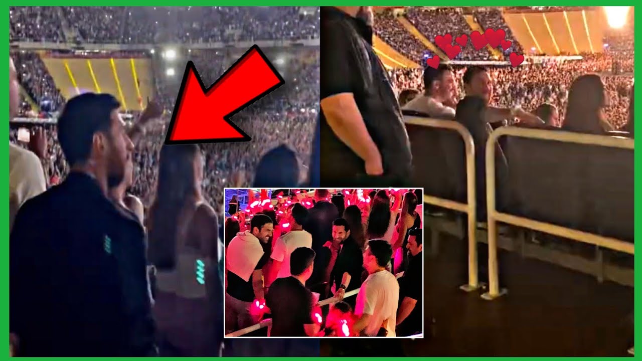 Lionel Messi's Surprise Move • Attending Coldplay Concert in Barcelona ...