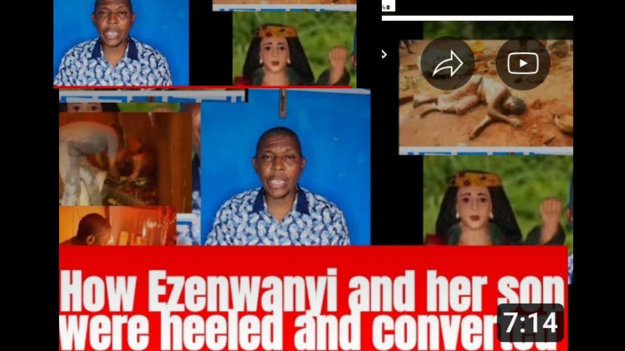 How Ezenwanyi and her son were healed and converted. - YouTube
