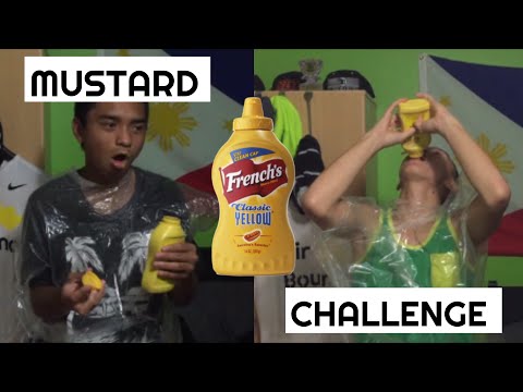 BOTTLE OF MUSTARD CHALLENGE - YouTube