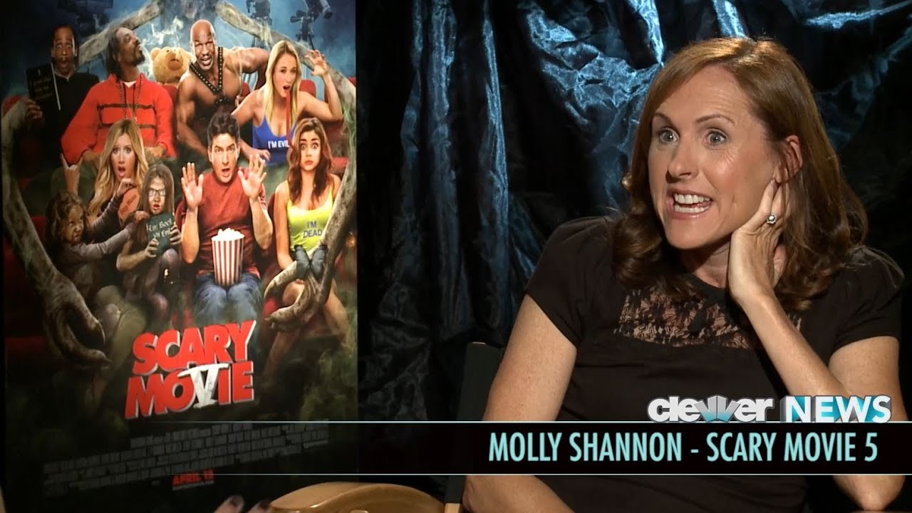 Molly Shannon Scary Movie 5 Interview! - YouTube