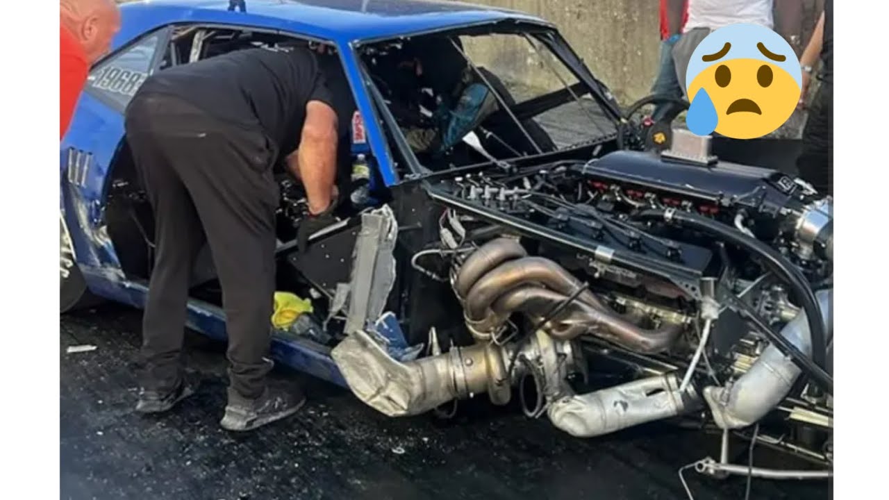 Robin Roberts Terrible Crash at Rockingham Drag way!!#npk#streetoutlaws ...