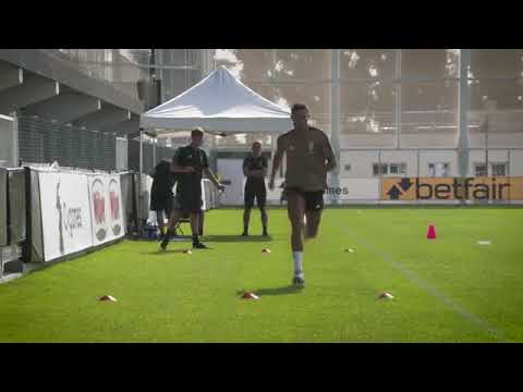 Cristiano Ronaldo Top Speed Acceleration during Juventus training ...
