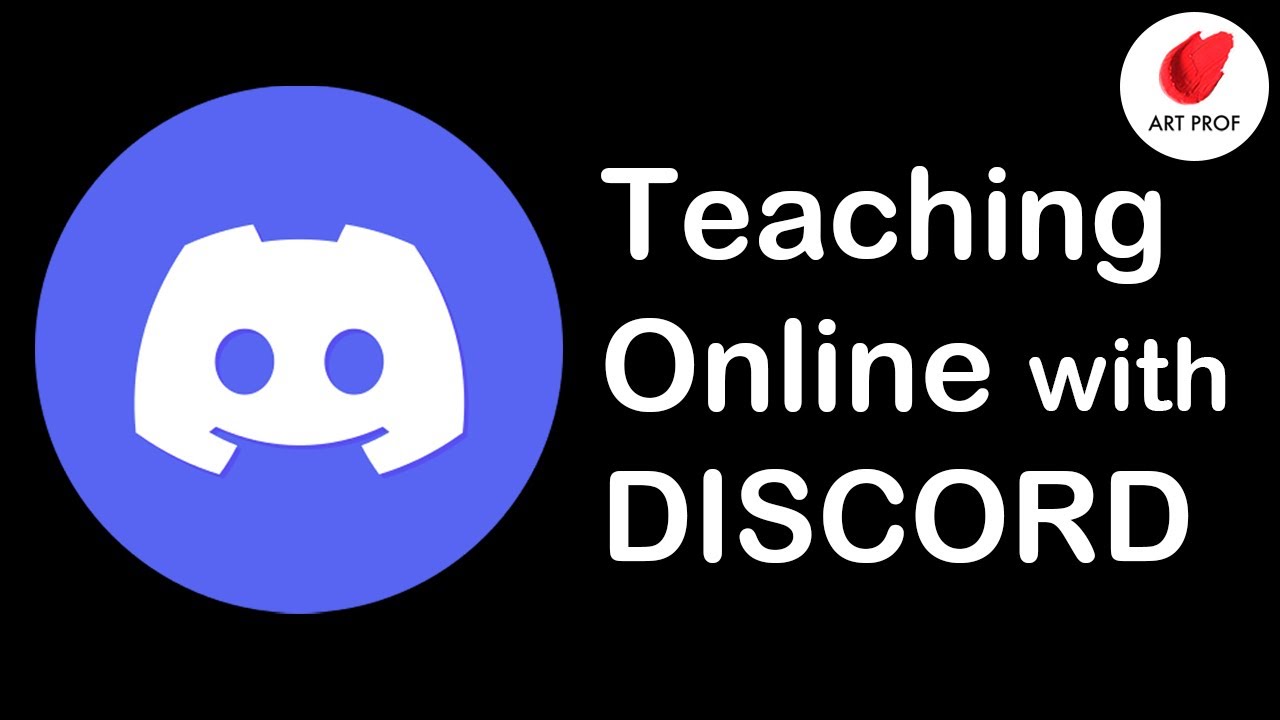 Teaching Art Online for Teachers: Discord for a Classroom - YouTube