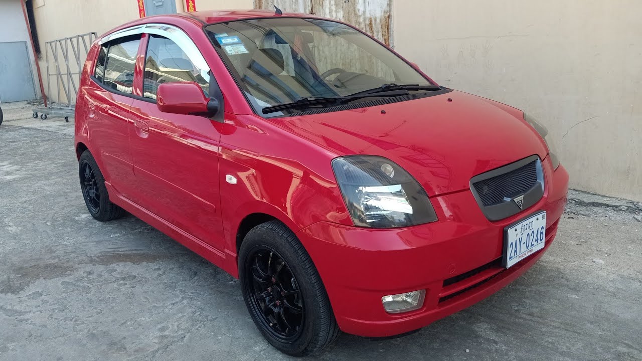 Kia morning 2004/full/មេឡានស្អាតខ្ចី/អត់បុកបះ/ម៉ាសុីនអេម/$4800ចចារ ...