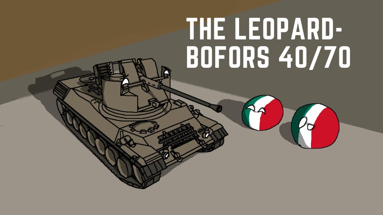 The Leopard Bofors 40/70 - YouTube