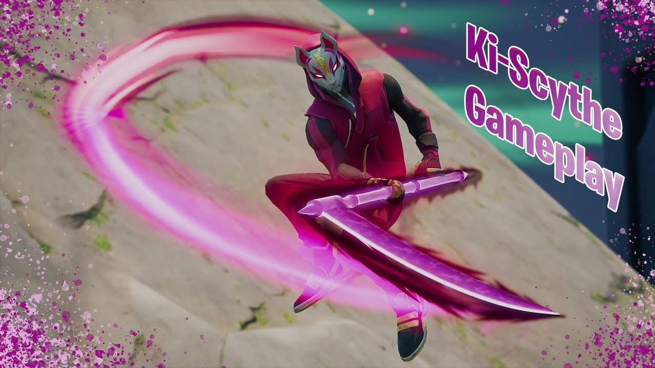 Fortnite Ki Scythe Gameplay - YouTube