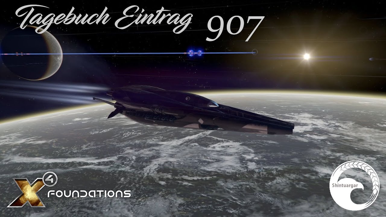 Tagebuch: X4 Foundations - #907 - "Zwangs-Planänderung" - YouTube