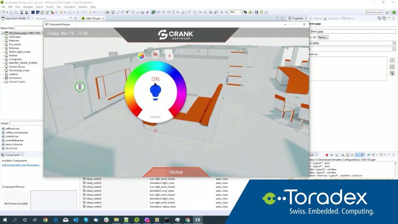 Create Rich UIs with Crank Storyboard on NXP i.MX 8 - YouTube