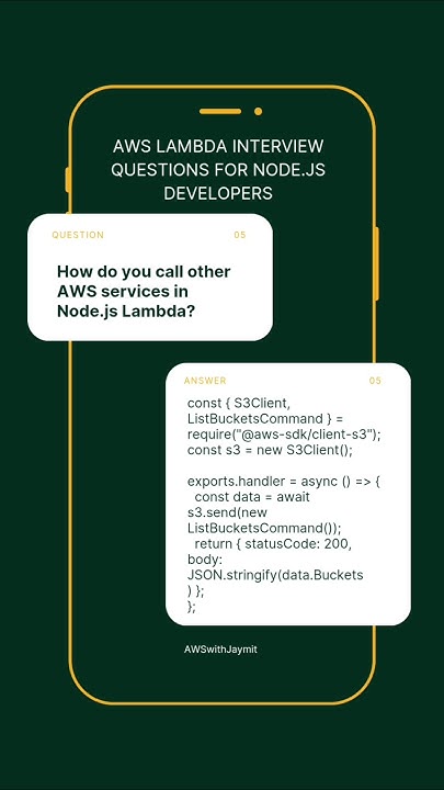 Top AWS Lambda Questions for Node.js Devs – Must Know for 2025! #aws #shorts - YouTube