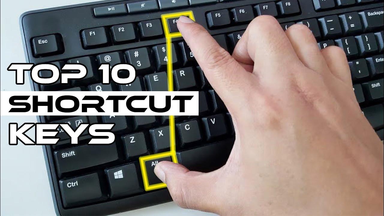 Top 10 Amazing and useful Shortcut keys | Shortcut keys for Windows 10 - YouTube