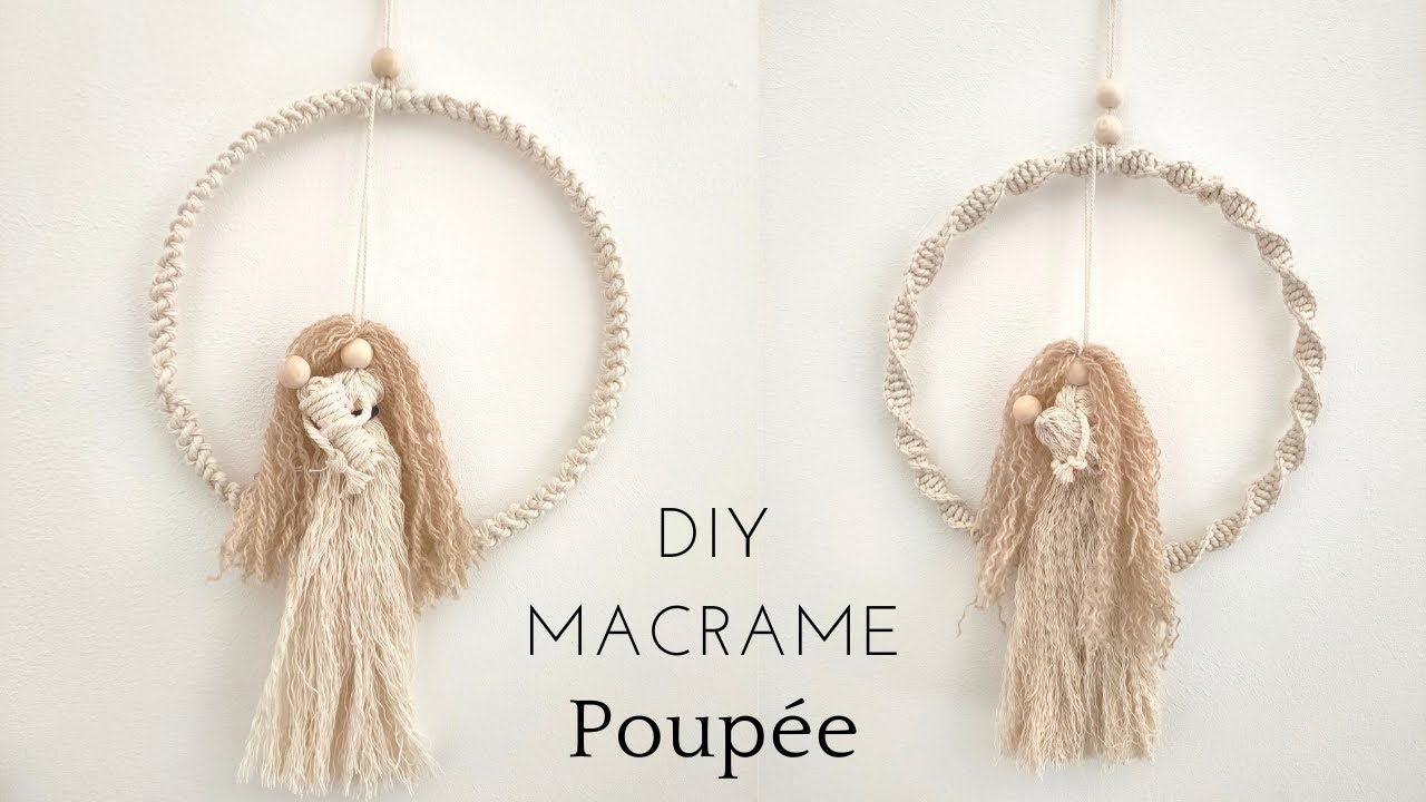DIY MACRAME | Macramé Doll | Macramé poupée - YouTube