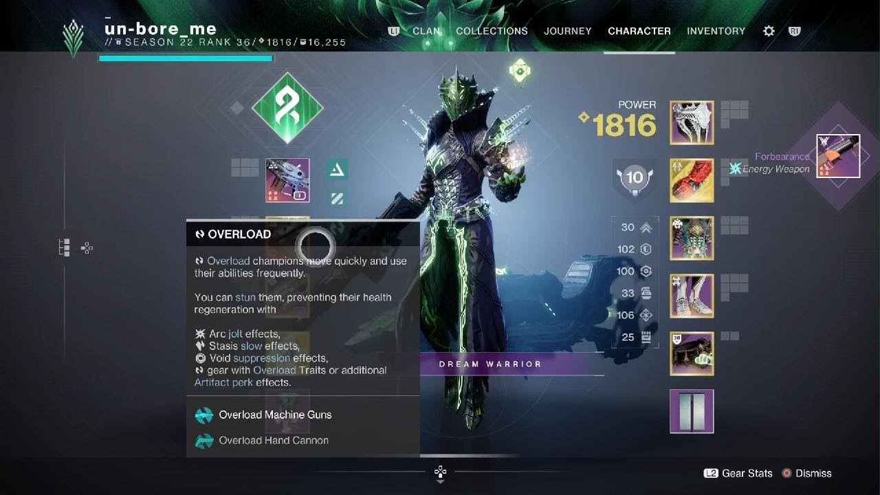 Destiny 2: Dead messenger + Forbearance - YouTube