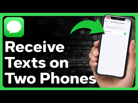 How To Recieve Text Messages On Two iPhones