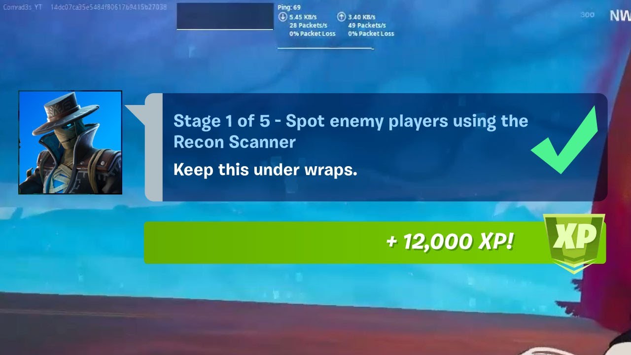 Spot enemy players using the Recon Scanner Fortnite - Wrath Quests ...