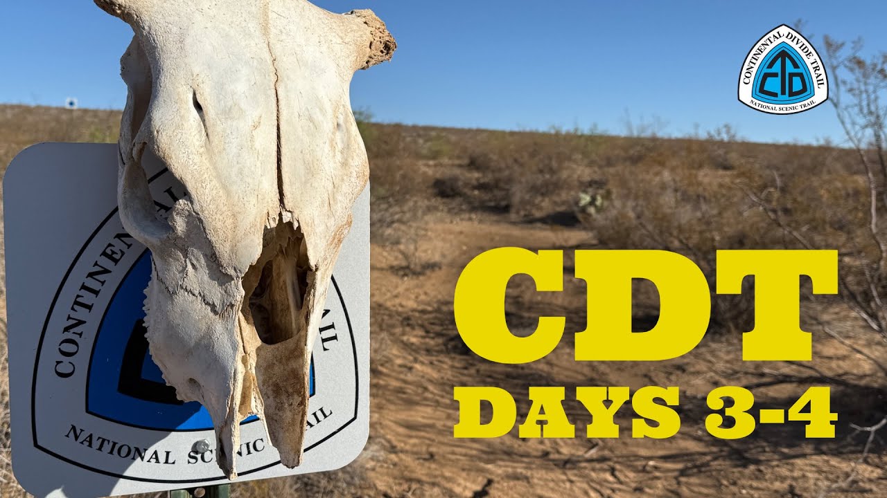 CDT 2025 | Days 3 - 4: Adjusting to Life on Trail - YouTube