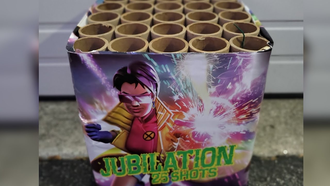 JUBILATION 25 SHOT FIREWORK CAKE '24 - YouTube