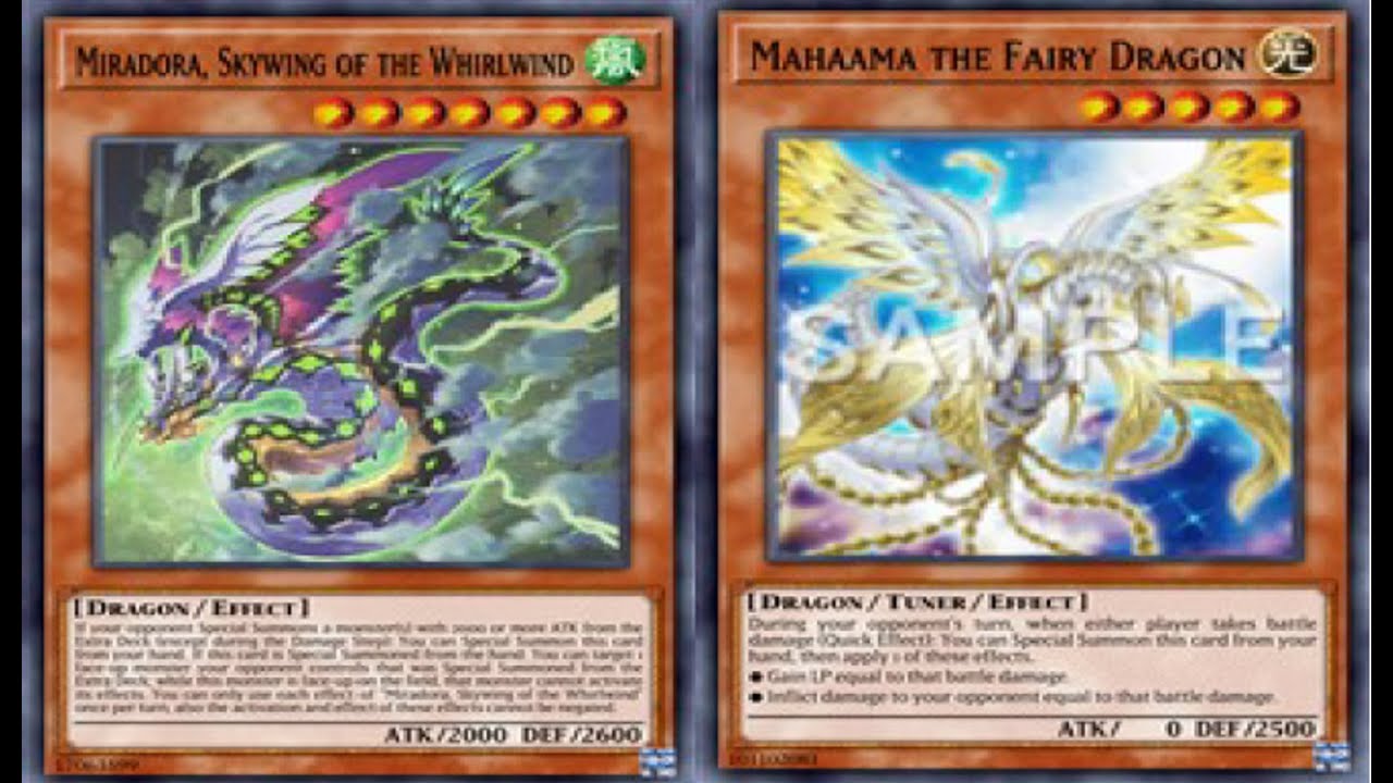 DECK MIX!GAIA THE FIERCE KNIGHT DECK FT MAHAAMA THE FAIRY DRAGON ...