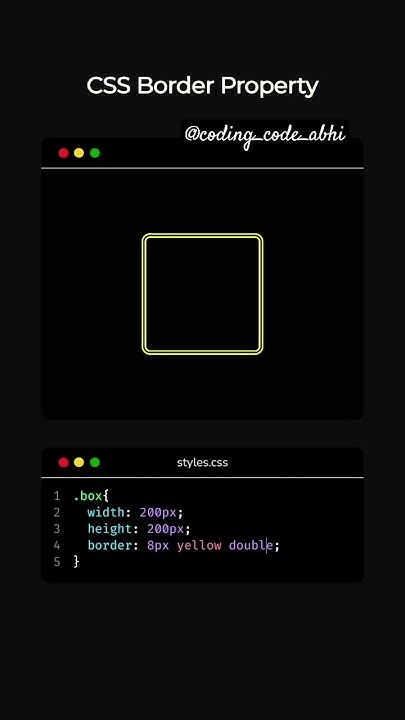 Css Border Effect Using Css Grid Areas And Html5 Semantic Elements🚀htmlcss Html5css3 1046