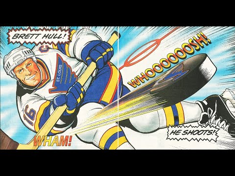 Golden Adventures of Brett Hull Comics Explained - YouTube