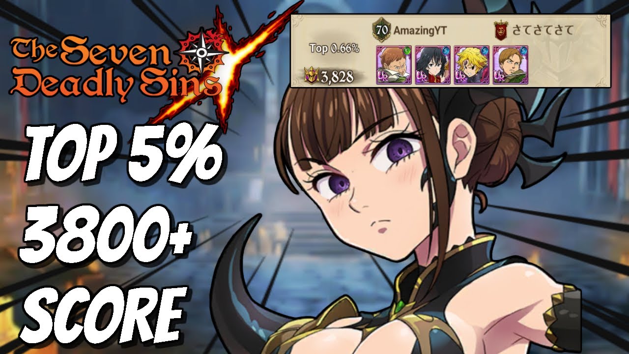 Top 5% 3800+ Points Without Zaratras?! Final Boss Diane! (7DS Guide ...