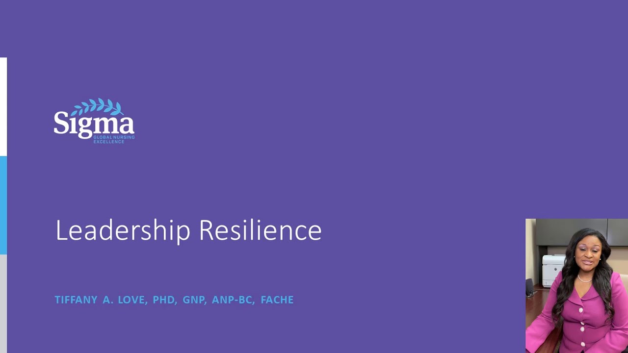 Leadership Resilience with Dr. Tiffany Love - YouTube
