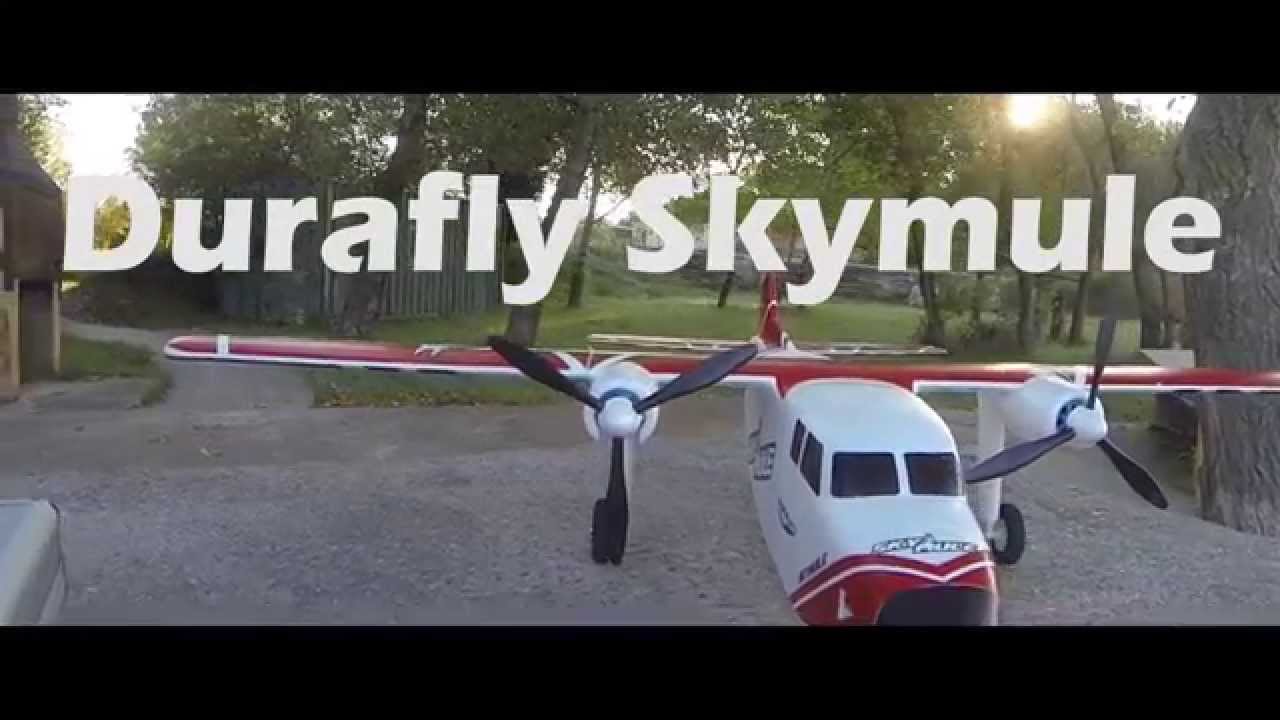 HobbyKing Durafly Skymule Twin FPV GoPro Hero 3 - YouTube