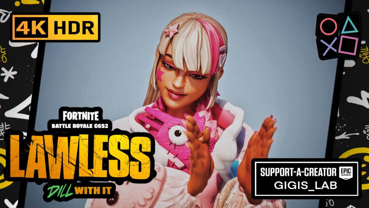 FORTNITE DALI Skin Showcase Gameplay Review PS5 4K HDR - YouTube