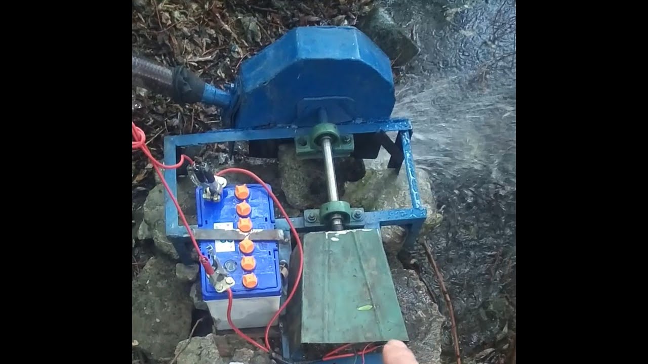 P0WER to The Home || How hydraulic pressure of water into Electrical ...