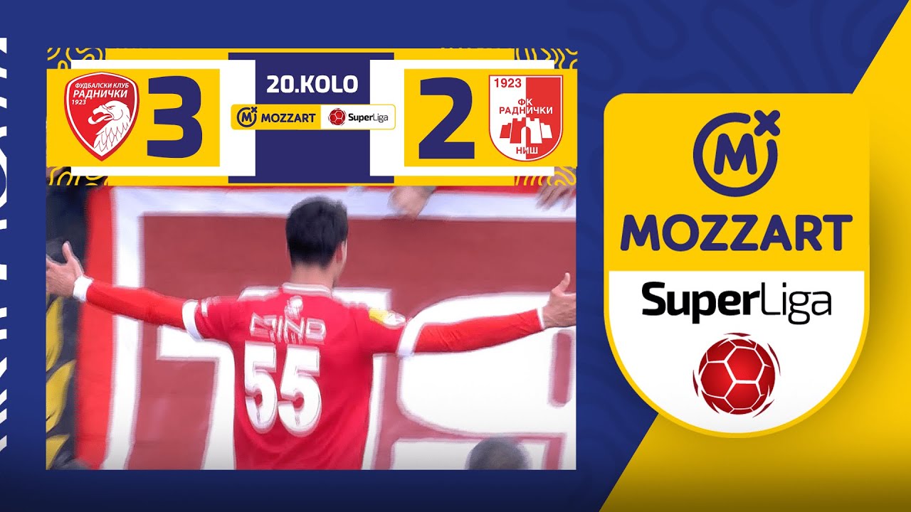 Mozzart Bet Super liga 2023/24 - 20.kolo: RADNIČKI 1923 – RADNIČKI NIŠ ...