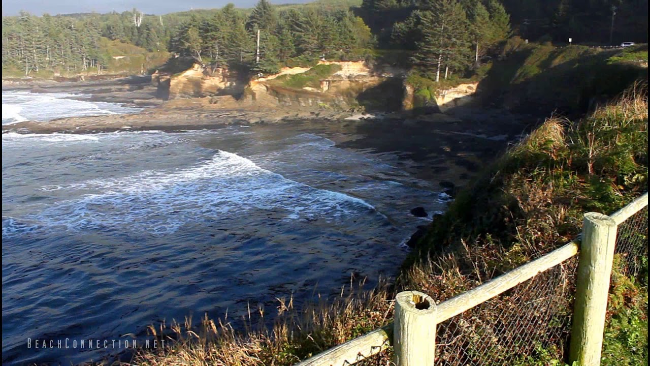 Boiler Bay at Depoe Bay, Central Oregon Coast - YouTube