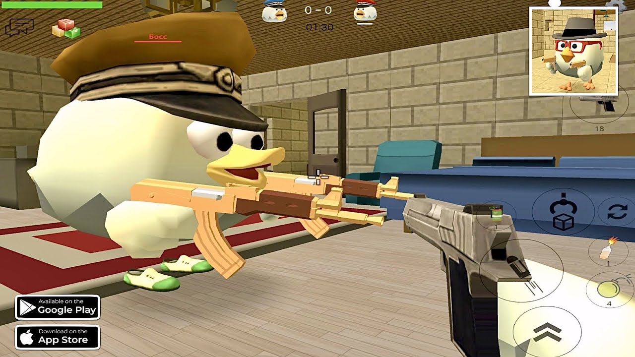 Chicken Gun- GAMEPLAY WALKTHROUGH (iOS, Android) - PART 1 - YouTube