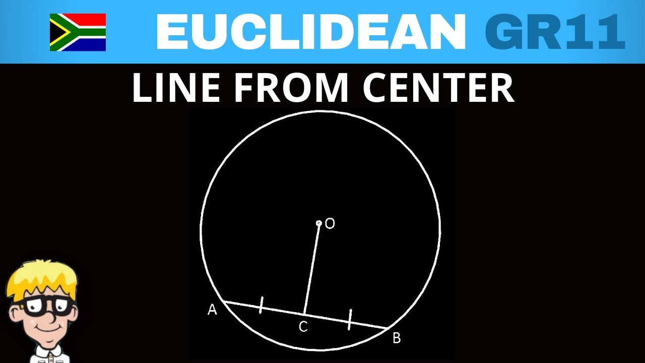 Circle Geometry Grade 11 : Line from Center : Practice - YouTube