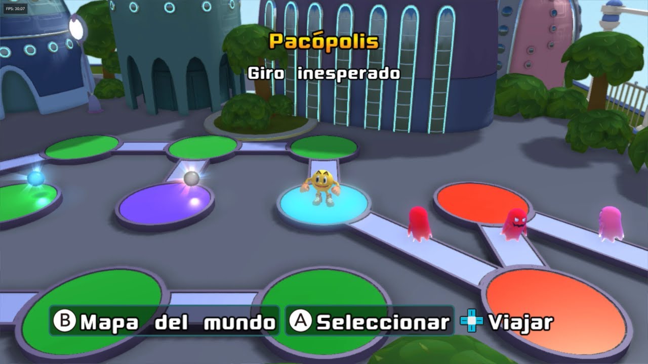 Pac-Man y Las Aventuras Fantasmales 2 (Español) de Wii U (Cemu). Giro ...